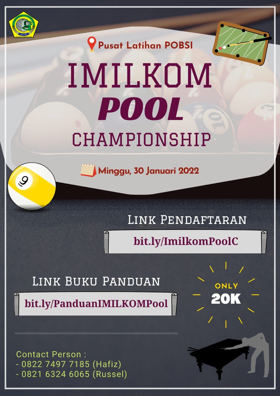 IMILKOM POOL CHAMPIONSHIP - IMILKOM USU